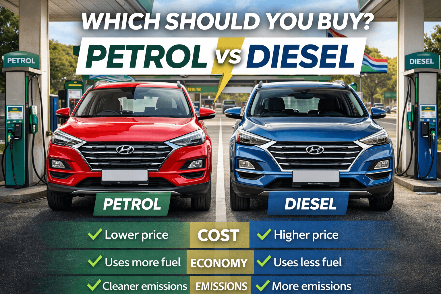 Petrol vs Diesel Cars: Which Engine Should You Buy?